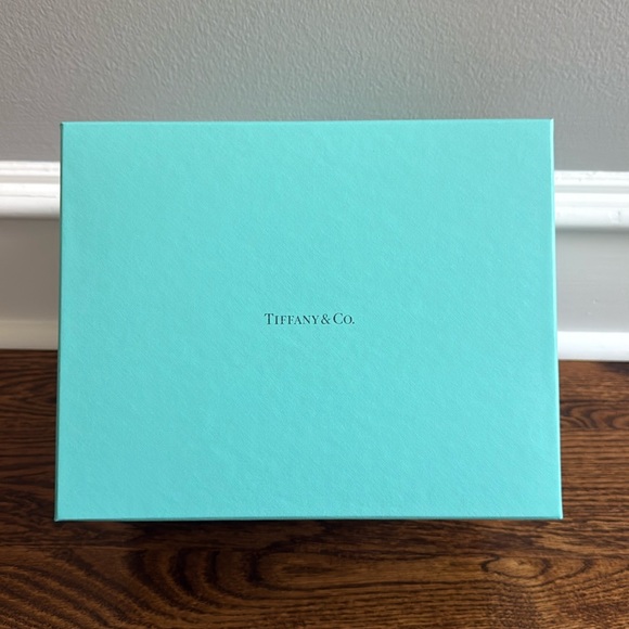 Tiffany & Co. | Accessories | Tiffany Co Blue Black Empty Large Box ...